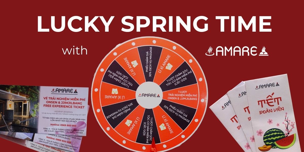 Lucky spring time with AMARE - Amare